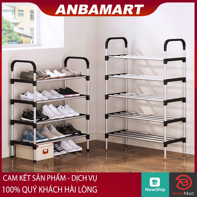 Kệ Để Giày Dép inox 5 Tầng Lắp Ghép Đơn Giản Chắc Chắn - Giá để giày ...