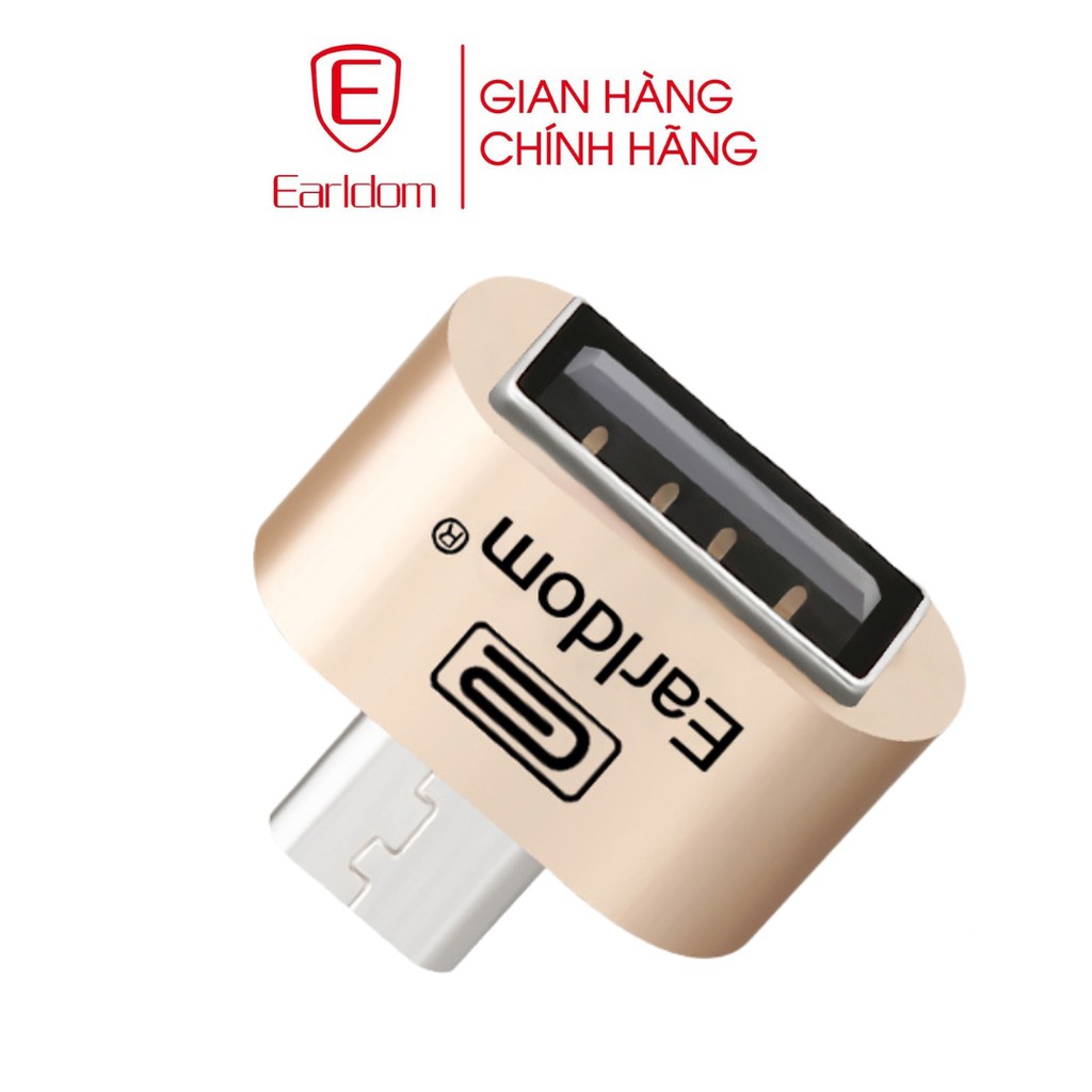 Jack chuyển Micro sang cổng USB Earldom OT-01 - chính hãng | Shopee Việt Nam