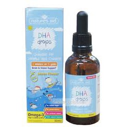 Vitamin Natures Aid DHA drop (50ml) (3m+) | Shopee Việt Nam