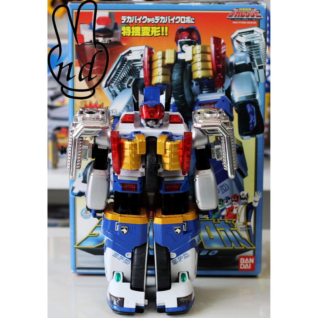 Mô hình DX Dekabike SPD - Dekaranger - chính hãng Bandai | Shopee Việt Nam