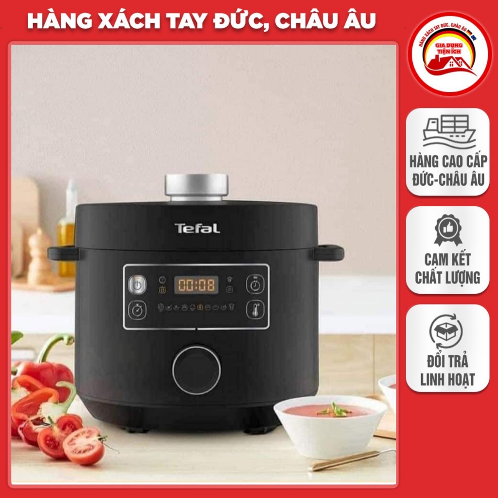 Nồi Áp Suất Điện Đa Năng Tefal CY754830 5Lit , Với 10 Chương Trình Nấu ...