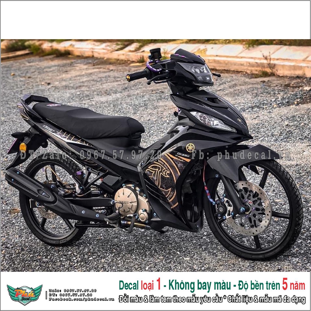 Tem rời Exciter 135 Lc đen indo (A) | Shopee Việt Nam