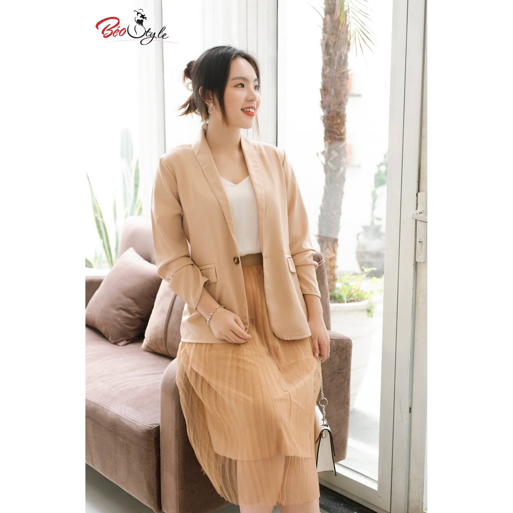 ĐỒ BIGSIZE set vest nữ bigsize phối chân váy dập ly bigsize 55-100KG - Đi chơi, đi tiệc, công sở ...