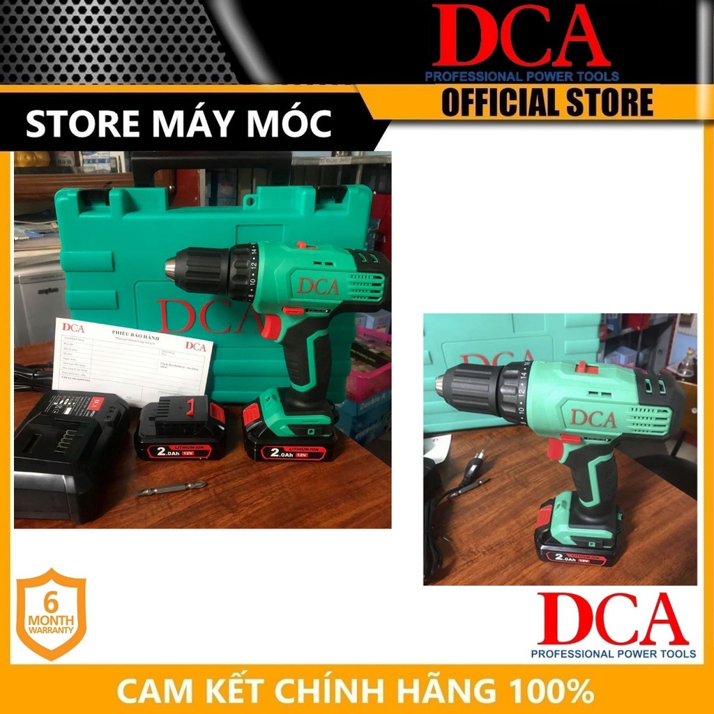 MÁY KHOAN PIN 12V (30NM) DCA ADJZ20-10EM- HÀNG CHÍNH HÃNG | Shopee Việt Nam