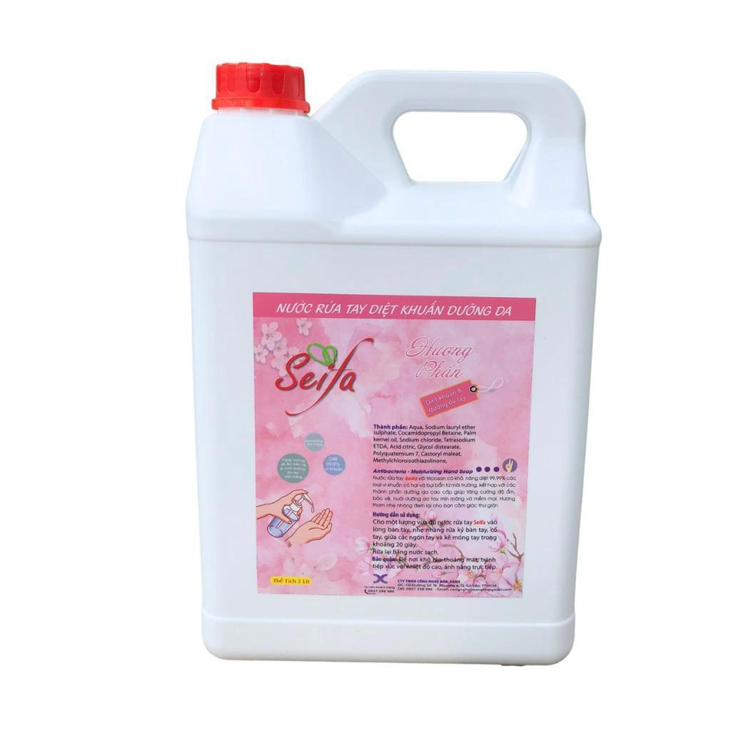 [Xà phòng] Nước Rửa Tay diệt khuẩn Seifa Can 5 Lít | Shopee Việt Nam