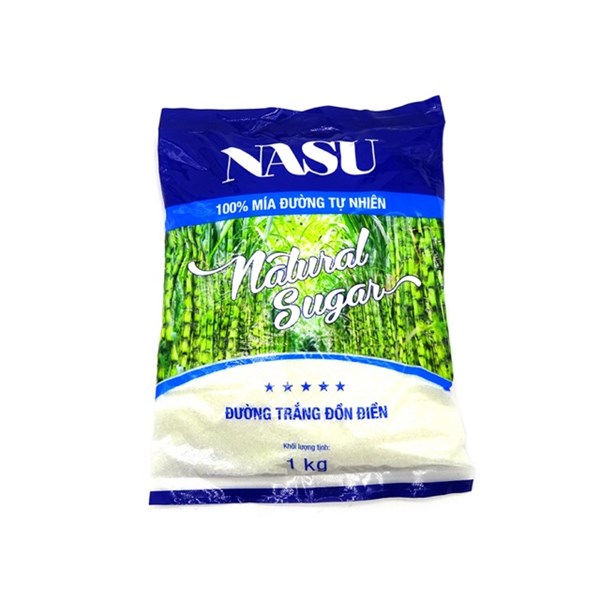 Đường tinh luyện NASU 100% mía đường tự nhiên gói 1kg | Shopee Việt Nam
