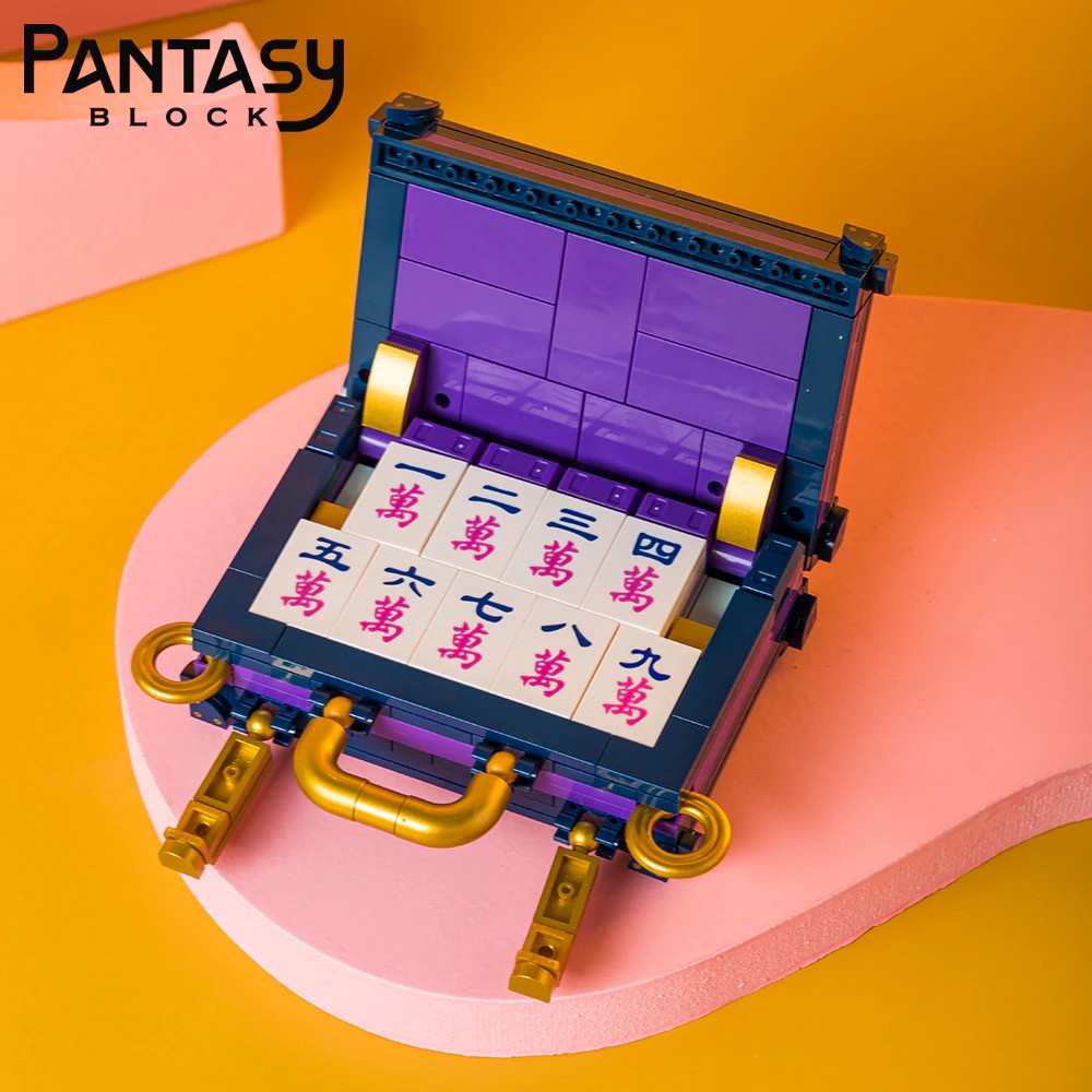 Mô hình lắp ráp PANTASY Mahjong - Mạt chược Trung Quốc 3D lego | Shopee ...