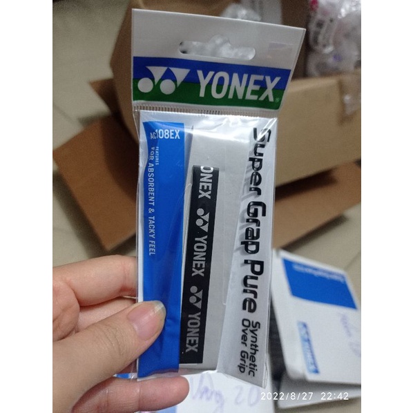 Quấn cán yonex chính hãng AC108EX, quấn cán vợt cầu lông | Shopee Việt Nam