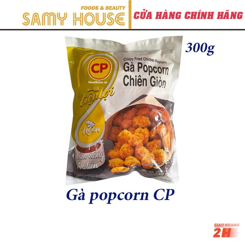 [SAMYFOOD] GÀ POPCORN CHIÊN GIÒN CP THẦN THÁNH 300g | Shopee Việt Nam