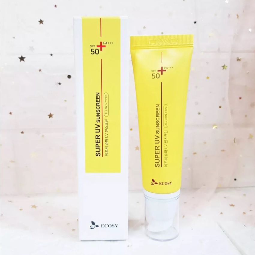 Chính hãng Kem chống nắng vật lý Ecosy Super UV Suncreen Spf 50+ Pa ...