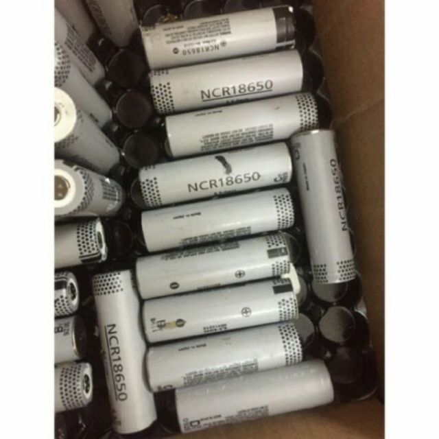 Pin Panasonic NCR 18650 cũ dung lượng 2600-2800 mah | Shopee Việt Nam