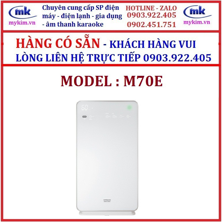 MÁY LỌC KHÔNG KHÍ HITACHI EP - M70E - HÀNG CHÍNH HÃNG - MỚI 100% ...