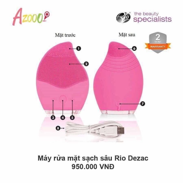 Máy rửa mặt RIO Dezac | Shopee Việt Nam