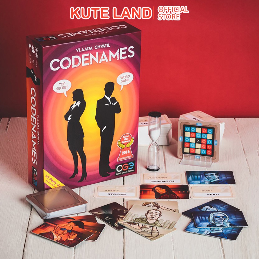 Trò chơi Board Game Codenames Bản Words BG19-1 | Shopee Việt Nam