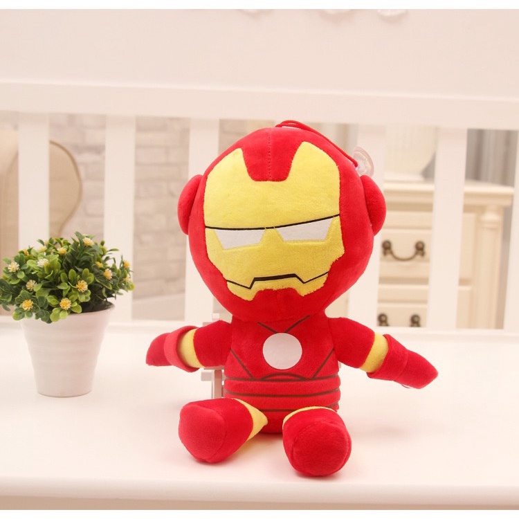 Gấu Bông Siêu Anh Hùng Đáng Yêu Cho Bé - Người Sắt Iron Man | Shopee ...