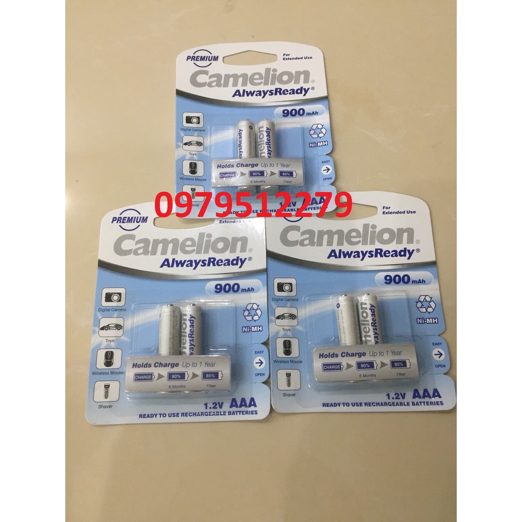 Pin Camelion D900 mAh (pin sạc 3A) | Shopee Việt Nam