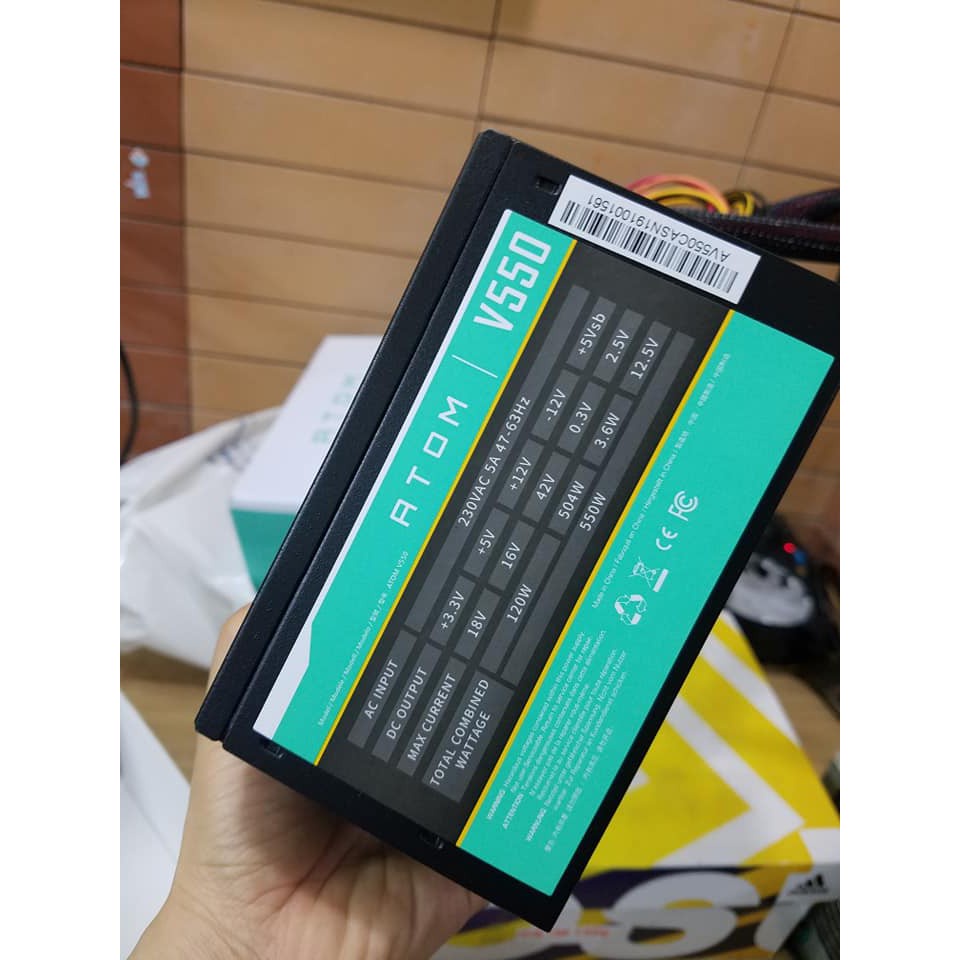 Nguồn Antec ATOM V550 550W | Shopee Việt Nam