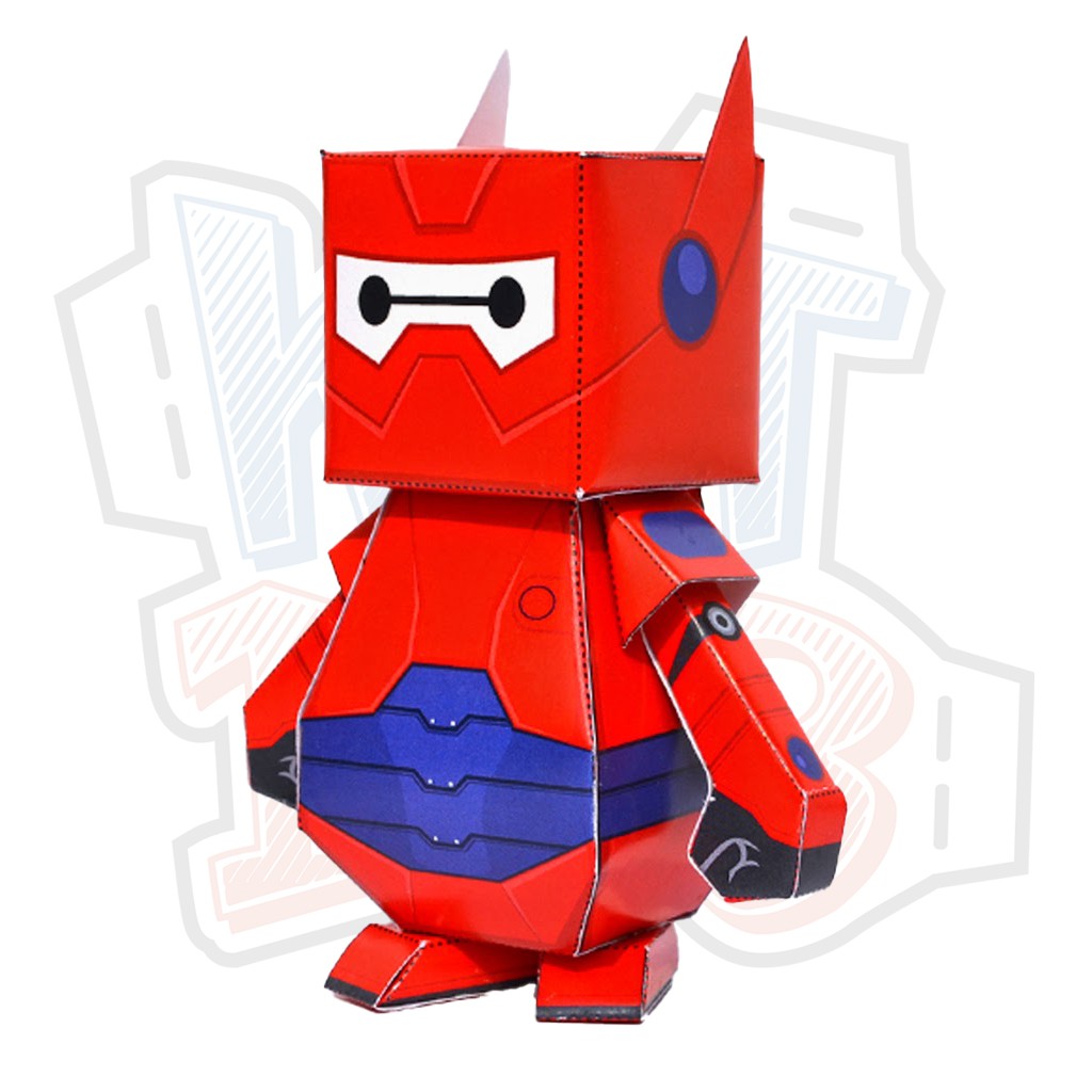 Mô hình giấy Anime Baymax Dumpy - Big Hero 6 | Shopee Việt Nam
