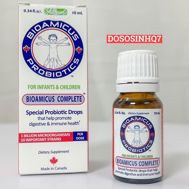 Men vi sinh 10 chủng BioAmicus Complete 10ml | Shopee Việt Nam