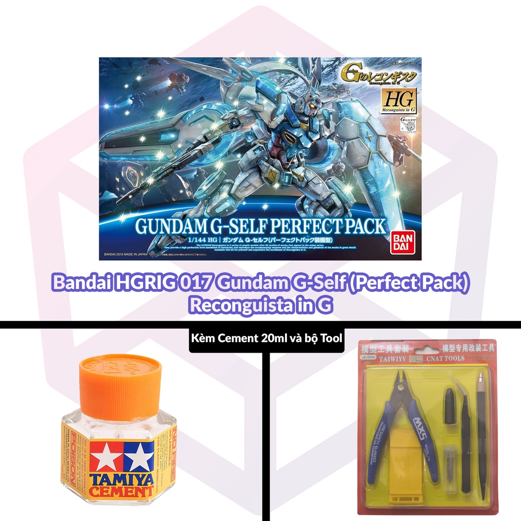 Mô hình Gundam Bandai HG 017 Gundam G-Self (Perfect Pack) 1/144 Reconguista in G [GDB] [BHG ...