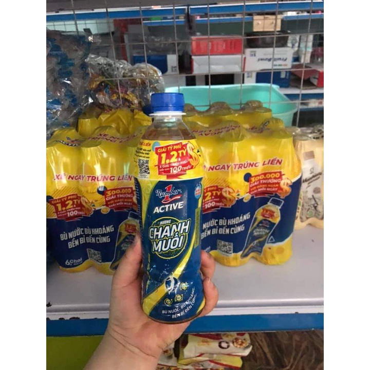 Nước Chanh Muối (NUMBER ONE) lốc 6 chai | Shopee Việt Nam