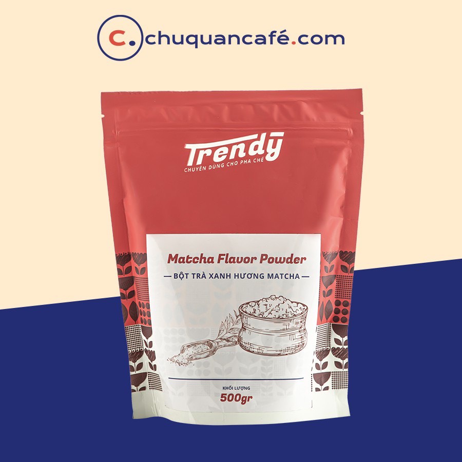 Bột Matcha Đài Loan Trendy 500gr | Shopee Việt Nam