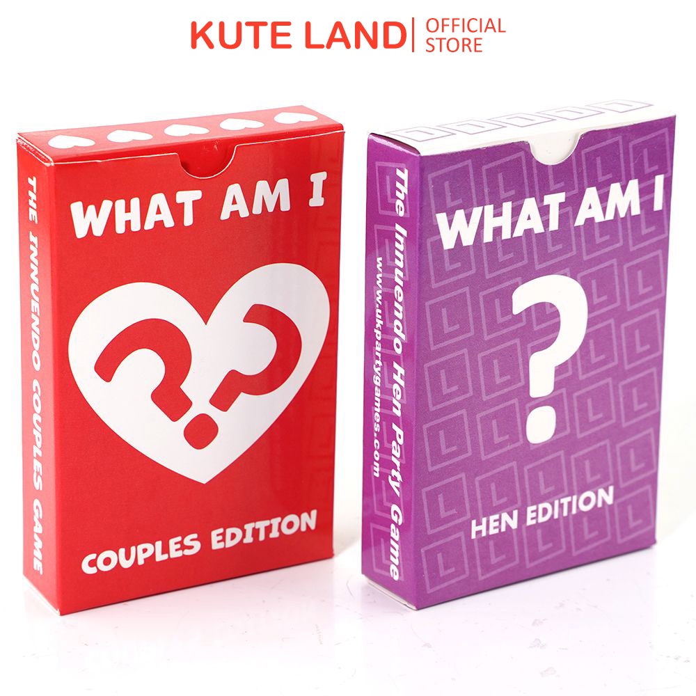 Bộ Bài What Am I Board Game Độc Đáo Thú Vị BG78 | Shopee Việt Nam