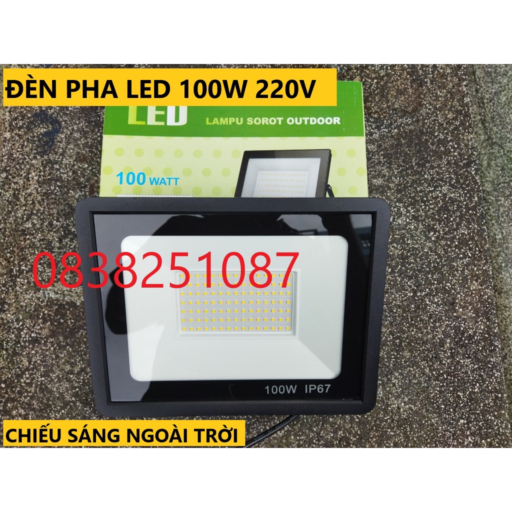 ĐÈN PHA LED SMD 200W 220V BẢO HÀNH 12 THÁNG | Shopee Việt Nam