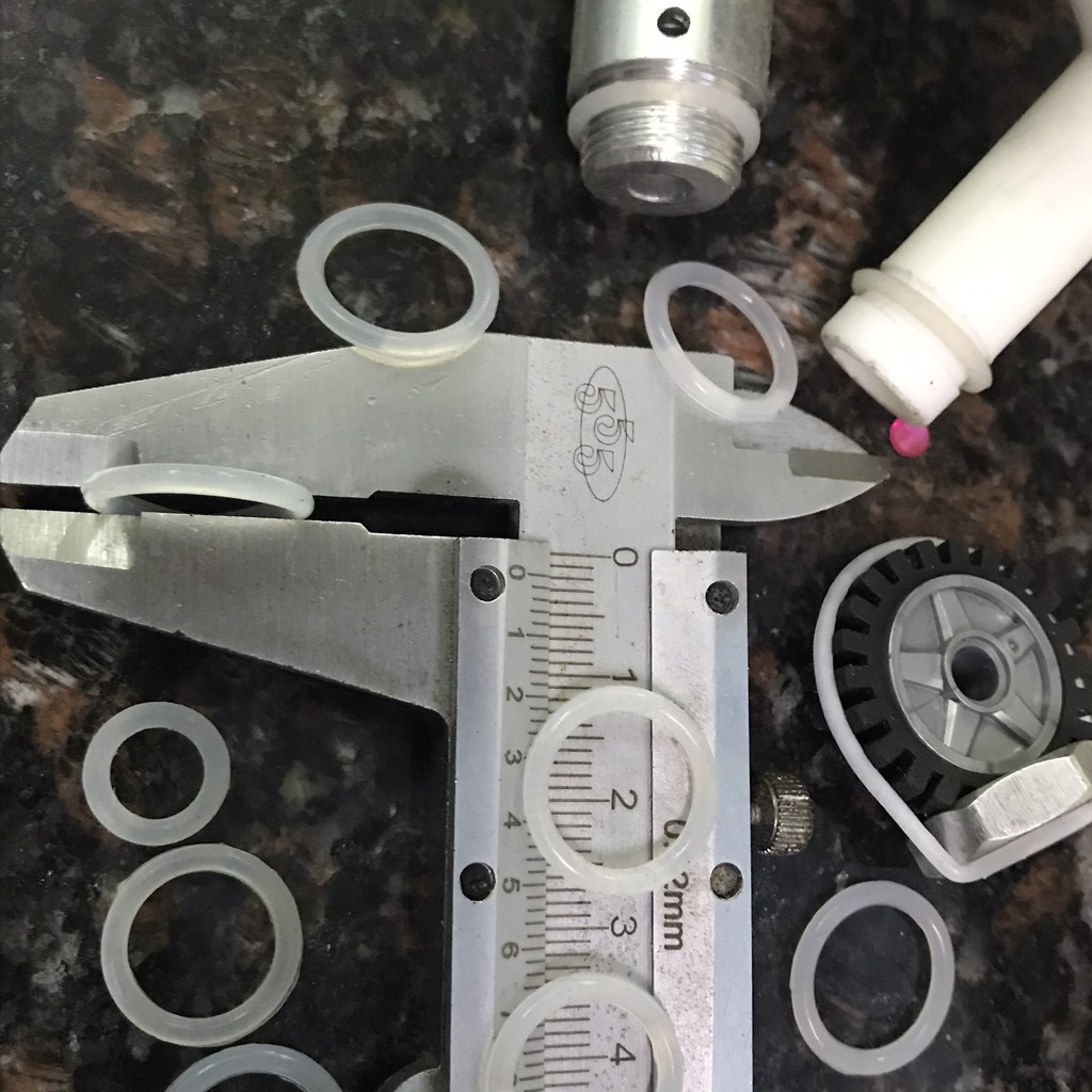 Roăng silicon chịu nhiệt các cỡ (Ron cao su / Zoong, zon, ron, gioăng ...