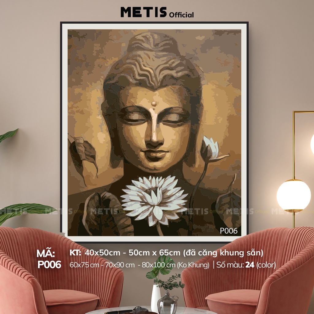 Tranh Số Hoá METIS Đã Căng Khung Sẵn Tranh Tô Màu Theo Số Phật Giáo P006 | Shopee Việt Nam