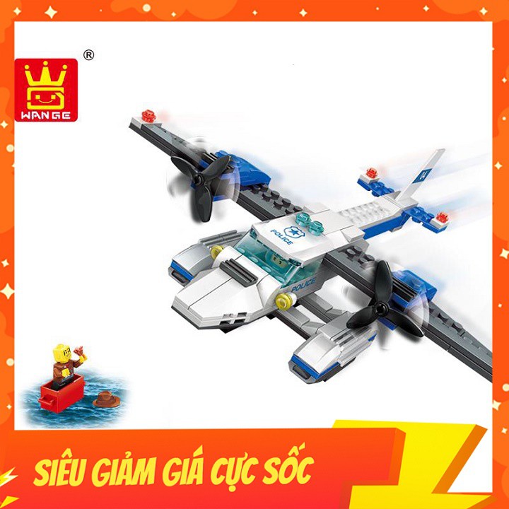 ĐỒ CHƠI LẮP RÁP LEGO MÁY BAY CẢNH SÁT CHIẾN ĐẤU 174 CHI TIẾT PHÁT TRIỂN ...
