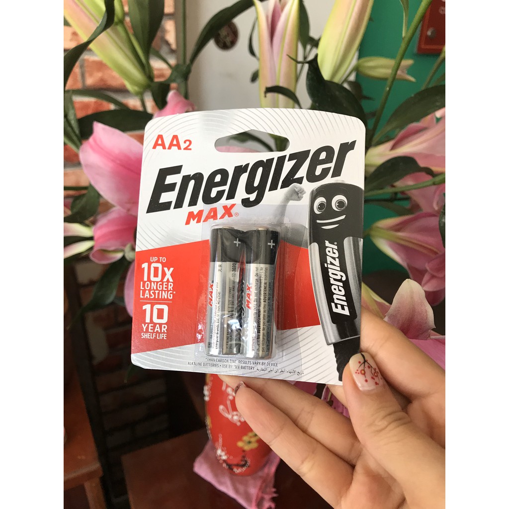 Pin AA, Pin AAA Energizer Max E91 Vỉ 2 Viên - Hàng Chính Hãng, Pin Lâu, An Toàn | Shopee Việt Nam