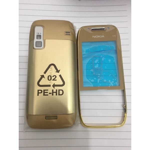 vỏ nokia E75 vàng không kèm phím! | Shopee Việt Nam
