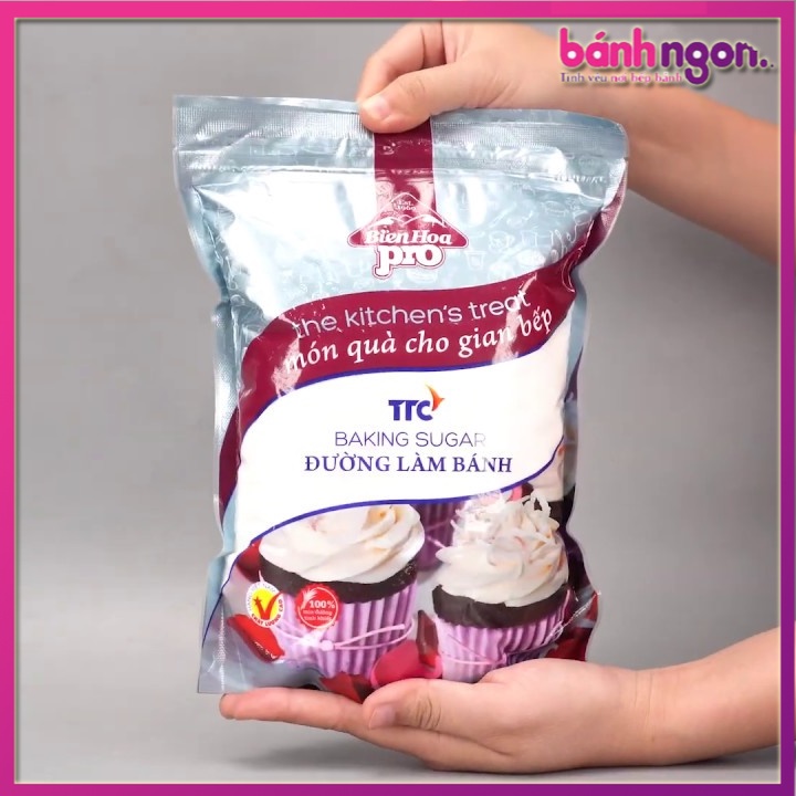 Đường Xay Siêu Mịn,Đường Bột Icing Sugar 1kg Vị Ngọt Đậm Đà, Độ Mịn Cao ...