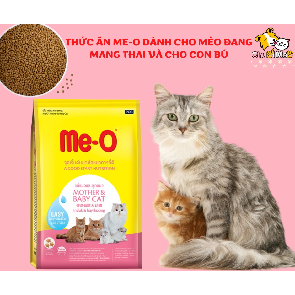 Thức ăn hạt Me-O cho mẹ con Miu | Shopee Việt Nam