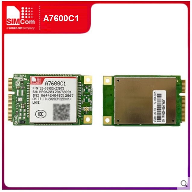Module SIM 4G+2G A7600C1 SIMCOM giao tiếp Mini PCIE LTE CAT1 USB to 4G Mini PCIe | Shopee Việt Nam
