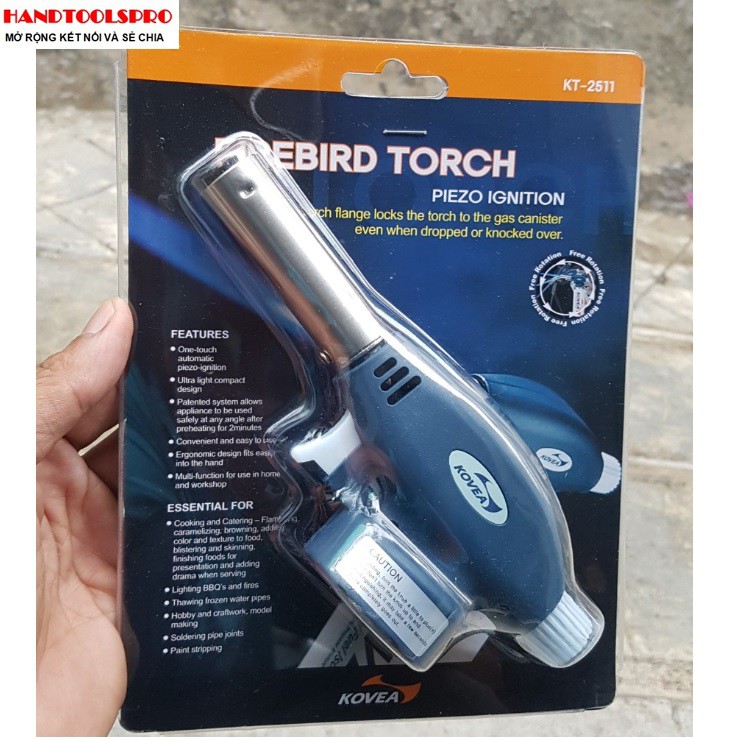 Đầu khò gas mini KT-2511 KOVEA ( Made in Korea) | Shopee Việt Nam