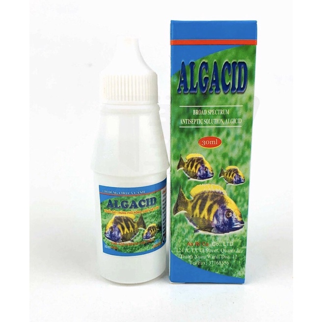 Dung Dịch Diệt Rêu Tảo Algacid 30ml Làm Đục Nước Hồ Cá - Diệt Tảo Bể Cá ...