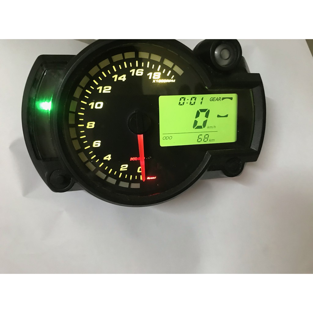 Đồng hồ RX2N full chức năng hiển thị 7 mầu chế cháo cho nhiều loại xe ...