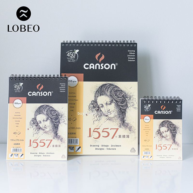 [LỖ STORE] Sổ Canson 1557 - 155gsm 40 tờ | Shopee Việt Nam