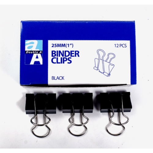 Hộp 12c kẹp bướm đen 19mm/ 25mm/ 32mm/ 41mm kẹp giấy Binder Clips ...