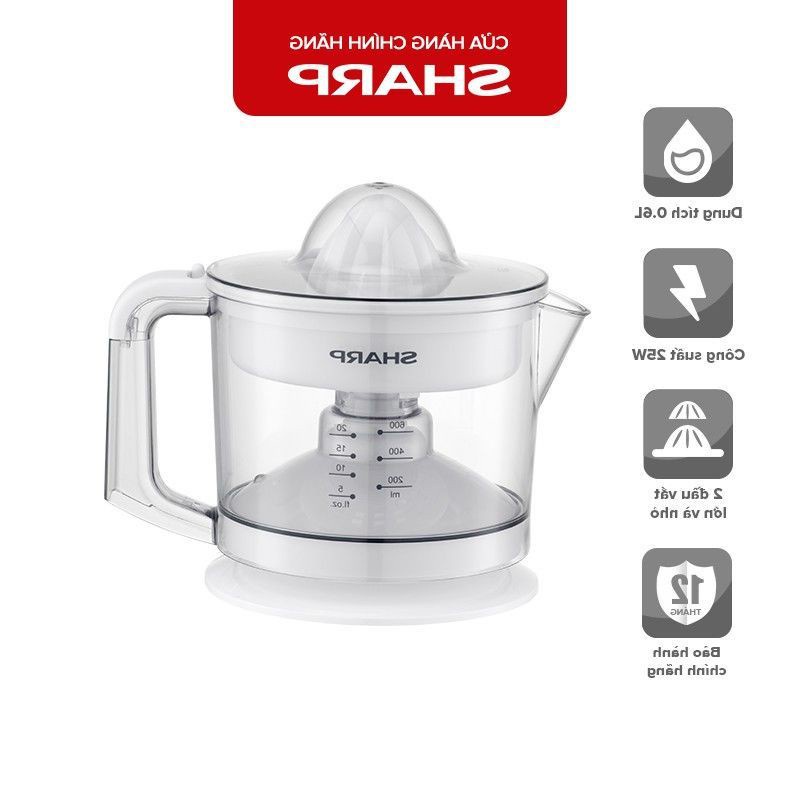 Máy Vắt Cam Công Suất 25W Sharp EJ-J256-WH ( Màu Trắng) | Shopee Việt Nam