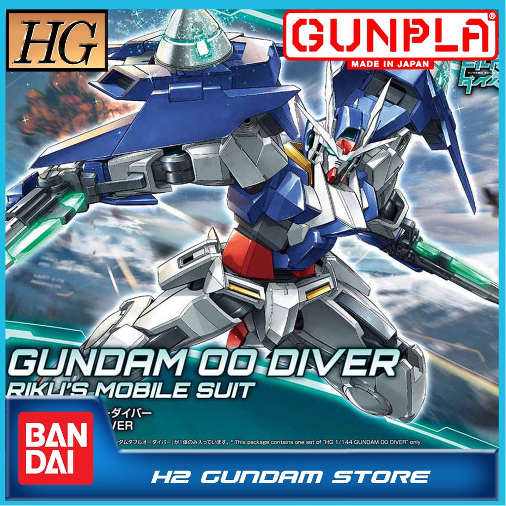 Mô hình Bandai HG 1/144 Gundam 00 Diver (Gundam Model Kits) | Shopee Việt Nam