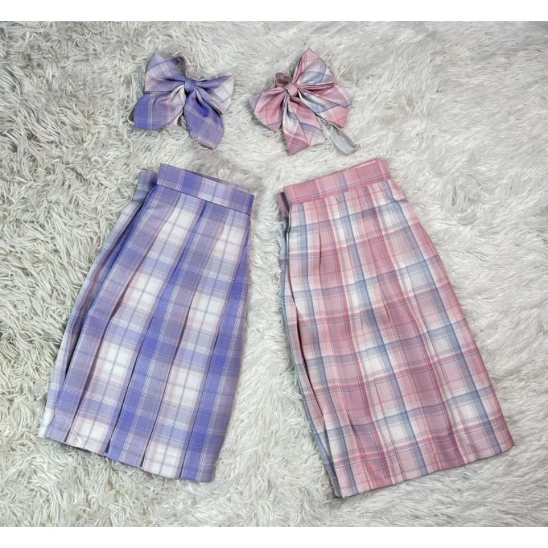 Váy đồng phục học sinh Nhật Bản - Jk Brand DOKIRA - Lucky Bag - tặng kèm nơ | Shopee Việt Nam