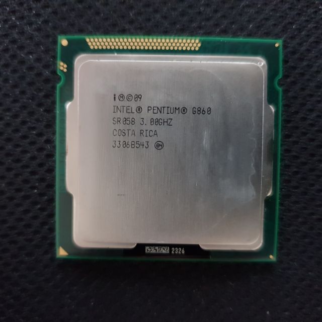 CPU Intel Pentium G860 3.0 GHz 3M Cache Kèm Quạt Tản Nhiệt | Shopee ...