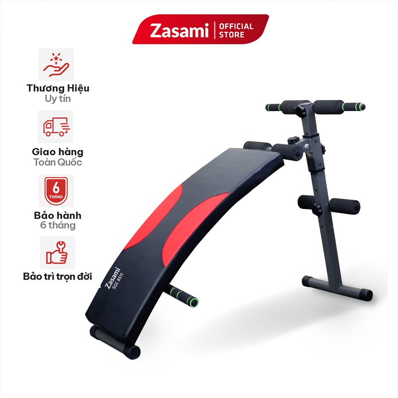 Ghế Cong Tập Bụng ZASAMI SGC-8511 Khung thép vững chắc hàng chính hãng ...