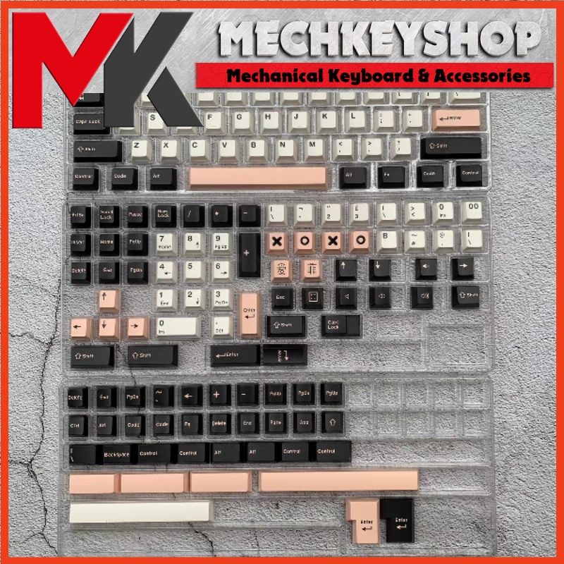 Bộ 173 nút keycap Aifei Olivia ABS Double shot, cherry profile | Shopee Việt Nam