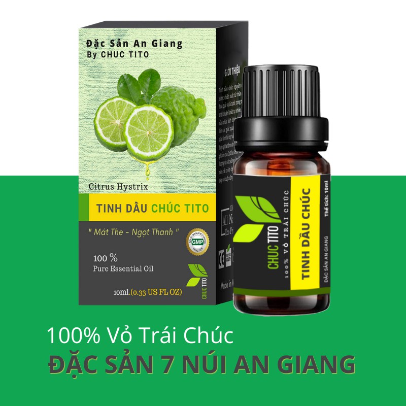 [CHÍNH HÃNG] Tinh Dầu Trái Chúc TITO ( Chai 10ml ) | Shopee Việt Nam