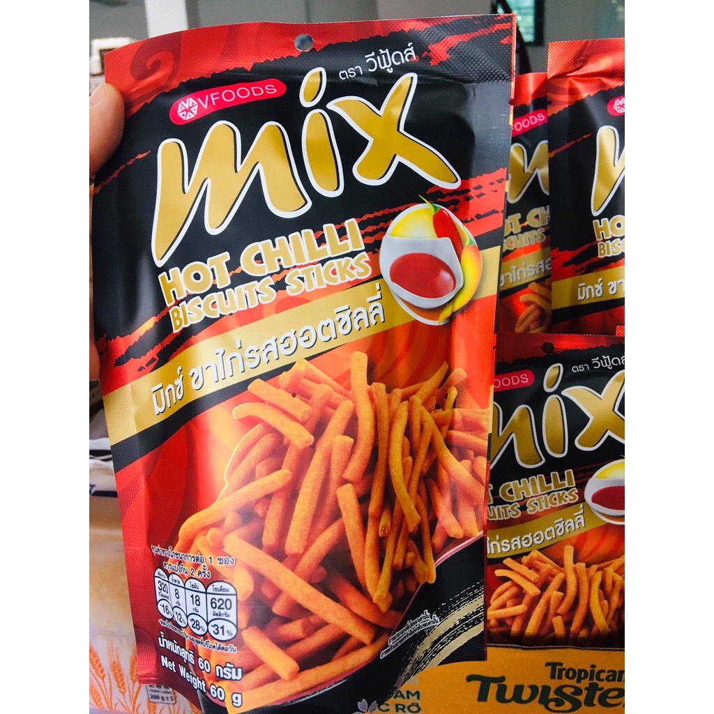 Bim Bim Mix Vfood Thái Lan Tăm Que 60g | Shopee Việt Nam