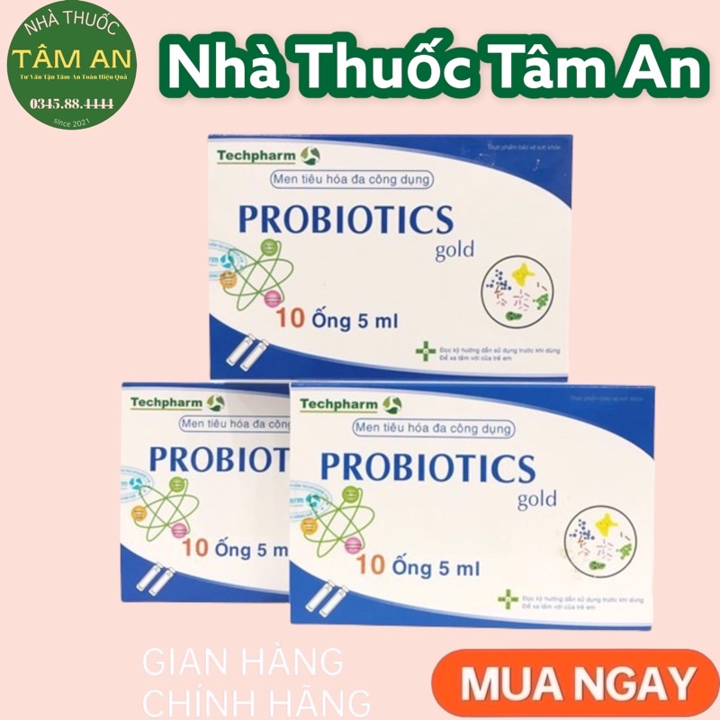 Men tiêu hóa Probiotics Gold - Hỗ trợ cả thiện hệ vi sinh đường ruột ...